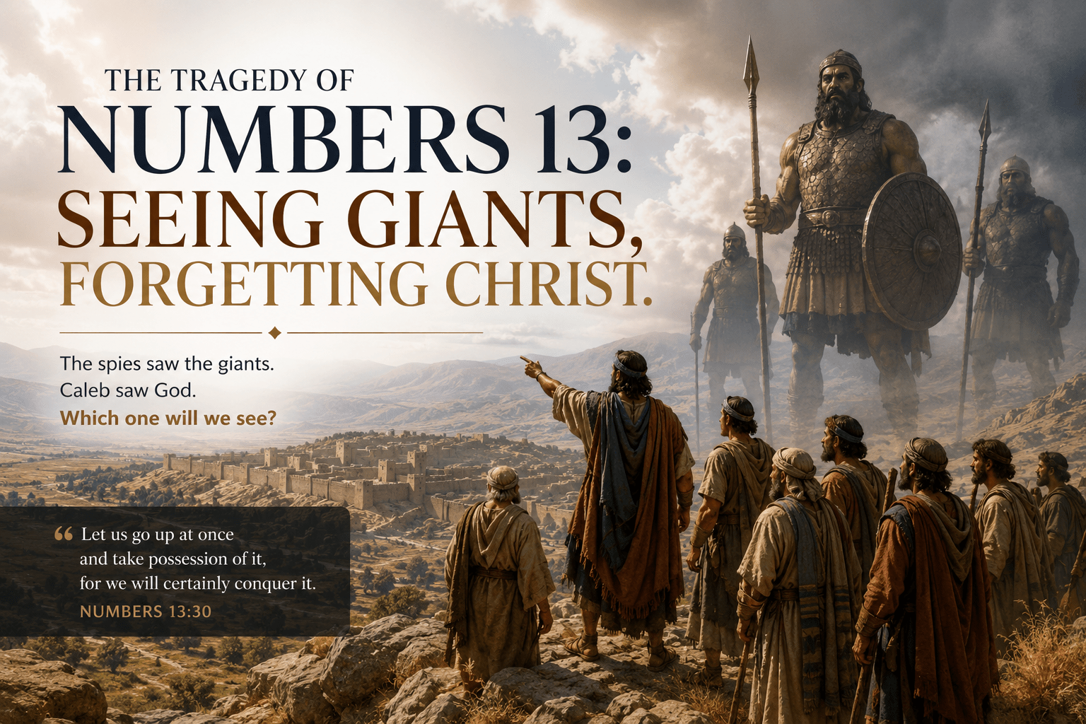 The Tragedy of Numbers 13: Forgetting Christ in the Presence of Giants ...